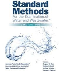 Available in India APHA Standard Methods of Water and WASTEWATER 22nd ...